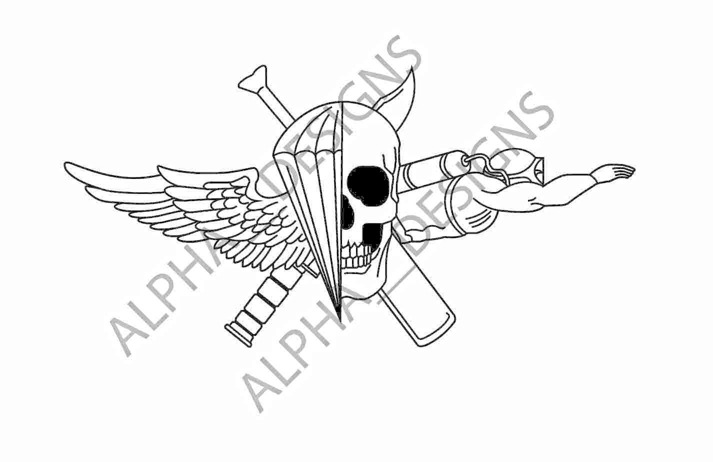 Recon Jack, USMC, Marine Recon, SVG File, Digital File, Vector File - Etsy