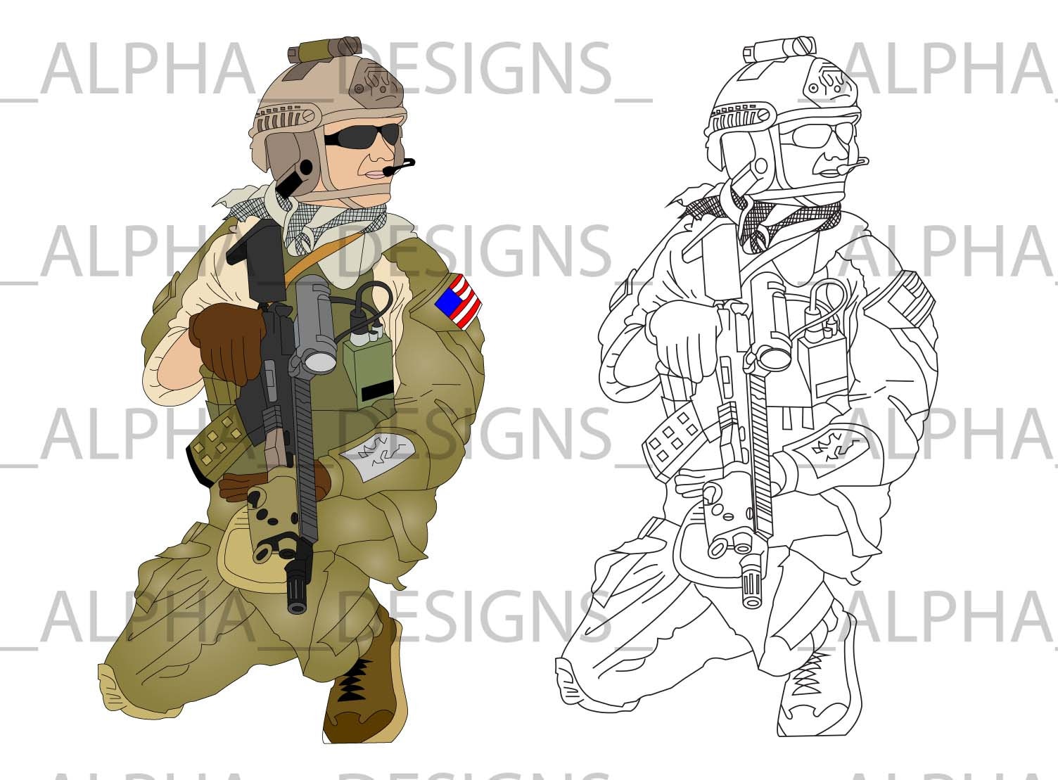Special Warfare Operator Svg Digital Download- Marsoc, Raider, Seals ...