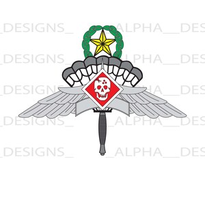 Marine Raider Freefall Master Badge Svg Digital Download - Skydive ...