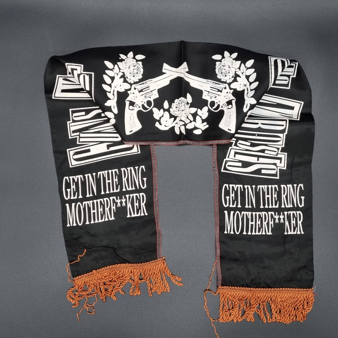 Guns N' Roses Tour Scarf 90s Rare Vintage Concert Scarf - Etsy