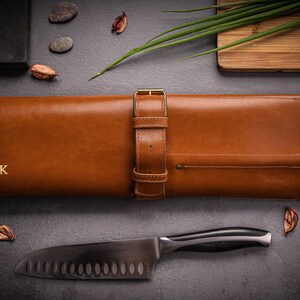 Personalized Leather Knife Roll Custom Knife Case Leather - Etsy