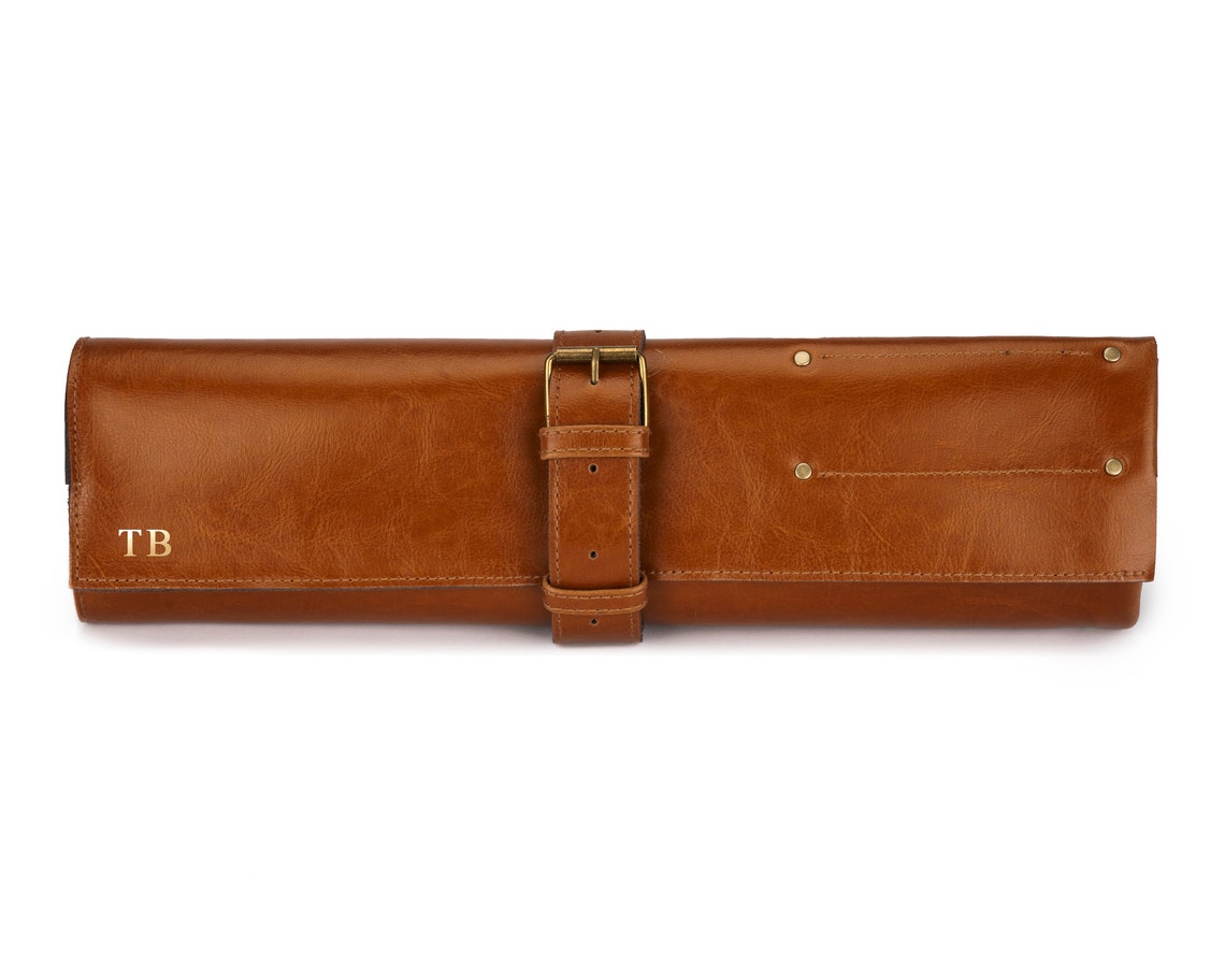 Personalized Leather Knife Roll Custom Knife Case Leather - Etsy