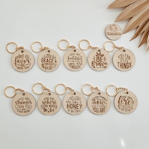 Faith Quote Keychain, Christian Gift Idea, Christian Keychain ...