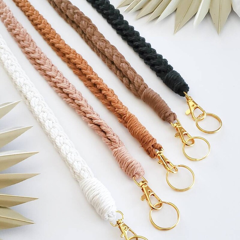Macrame Lanyard - Etsy