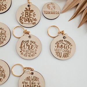 Faith Quote Keychain, Christian Gift Idea, Christian Keychain ...