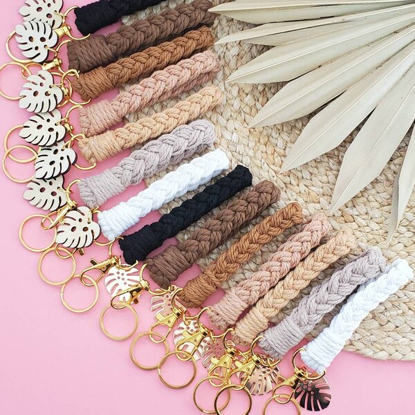 Macrame Key Chains - Etsy