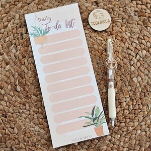 Boho Notepads, List Notepads, Teacher Notepads 3.5x8.5 25 Tear Away ...