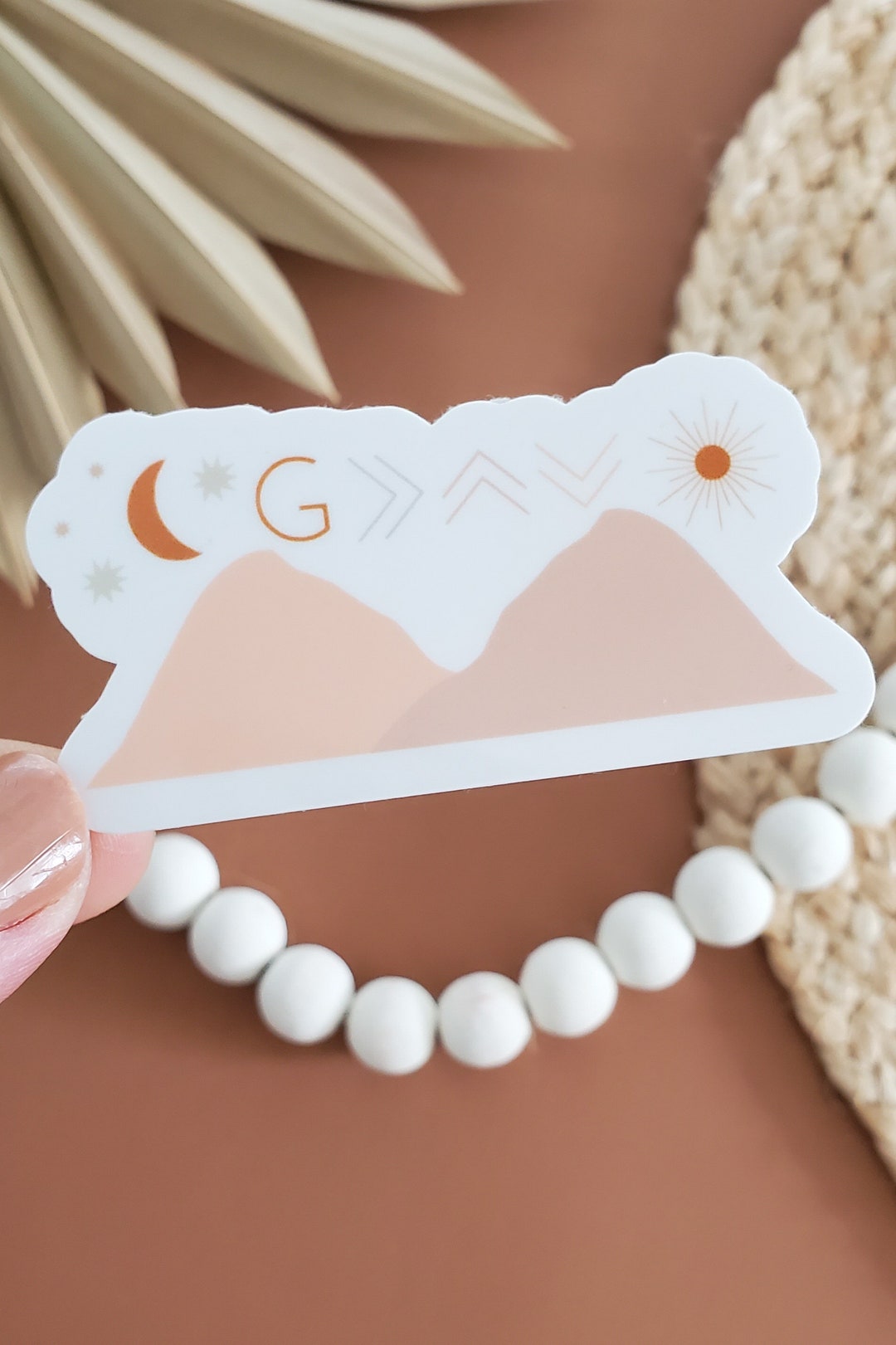 GOD IS GREATER Than the Highs and Lows Sticker Christian Sticker Faith ...