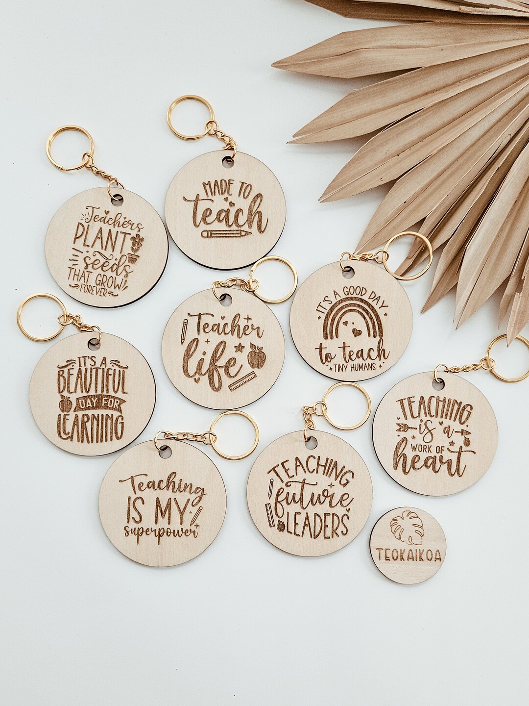 Teacher Quote Keychain, Engraved Keychain Gift, Teacher Appreciation ...