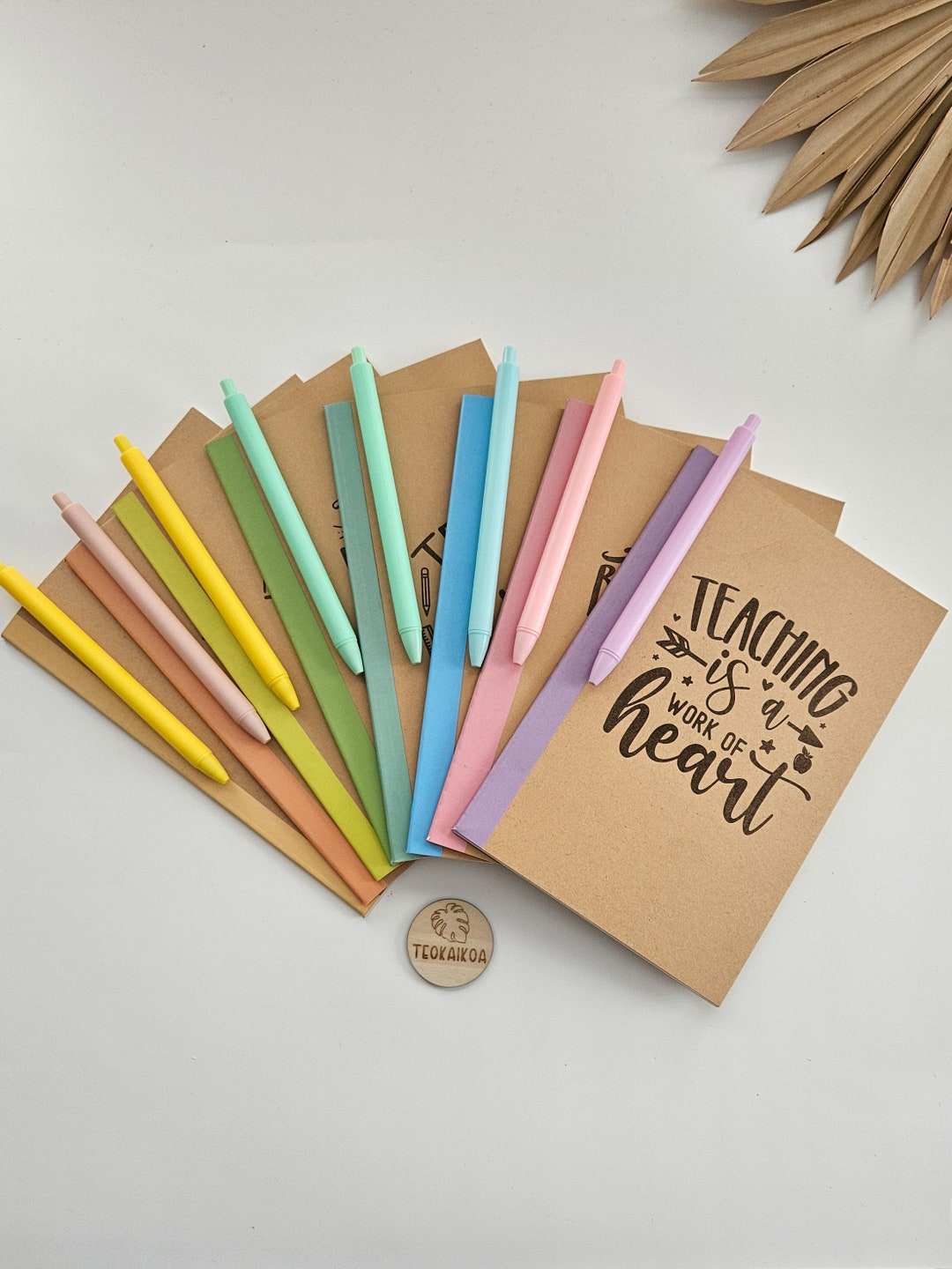 Teacher Notebook, Colorful Notebook Laser Engraved Teacher Gift ...