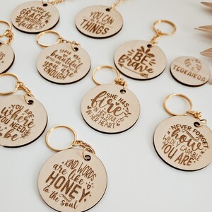 Faith Quote Keychain, Christian Gift Idea, Christian Keychain ...