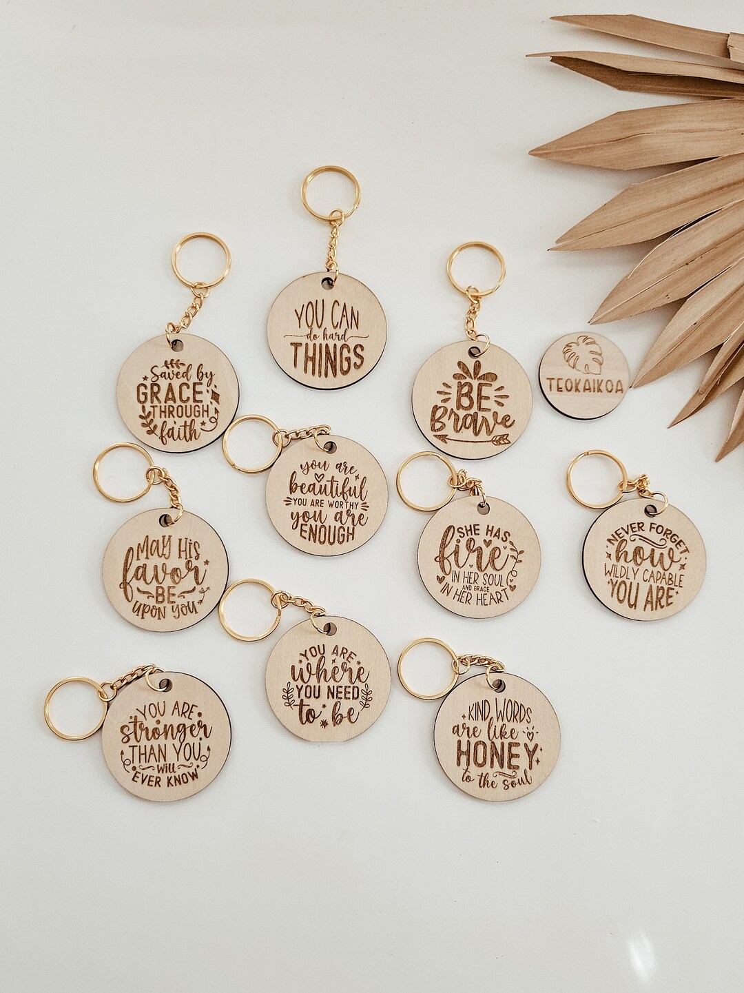 Faith Quote Keychain, Christian Gift Idea, Christian Keychain ...