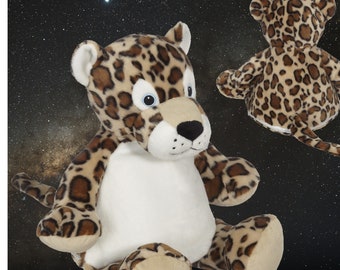 Leopard Teddy Bear - Etsy UK