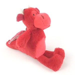 Red Dragon Plush Toy: Mini Cuddly Gift (CE/UKCA) - Etsy