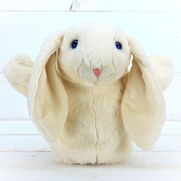 Bunny Rabbit Hand Puppet - Etsy
