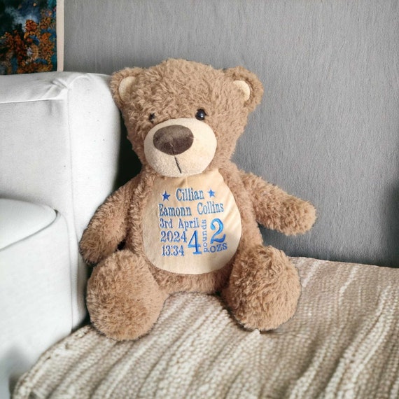 Orso Bruno Neonato Peluche Orsetto Neonato Salinamilano.com