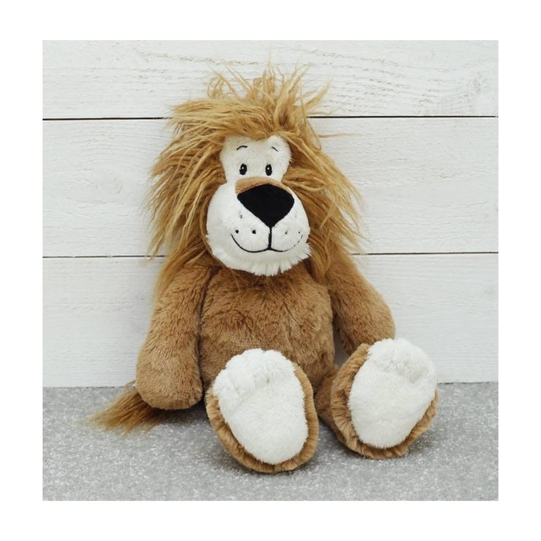 Lion Plush Toy: Personalized Cuddly Lion Gift (30cm) - Etsy