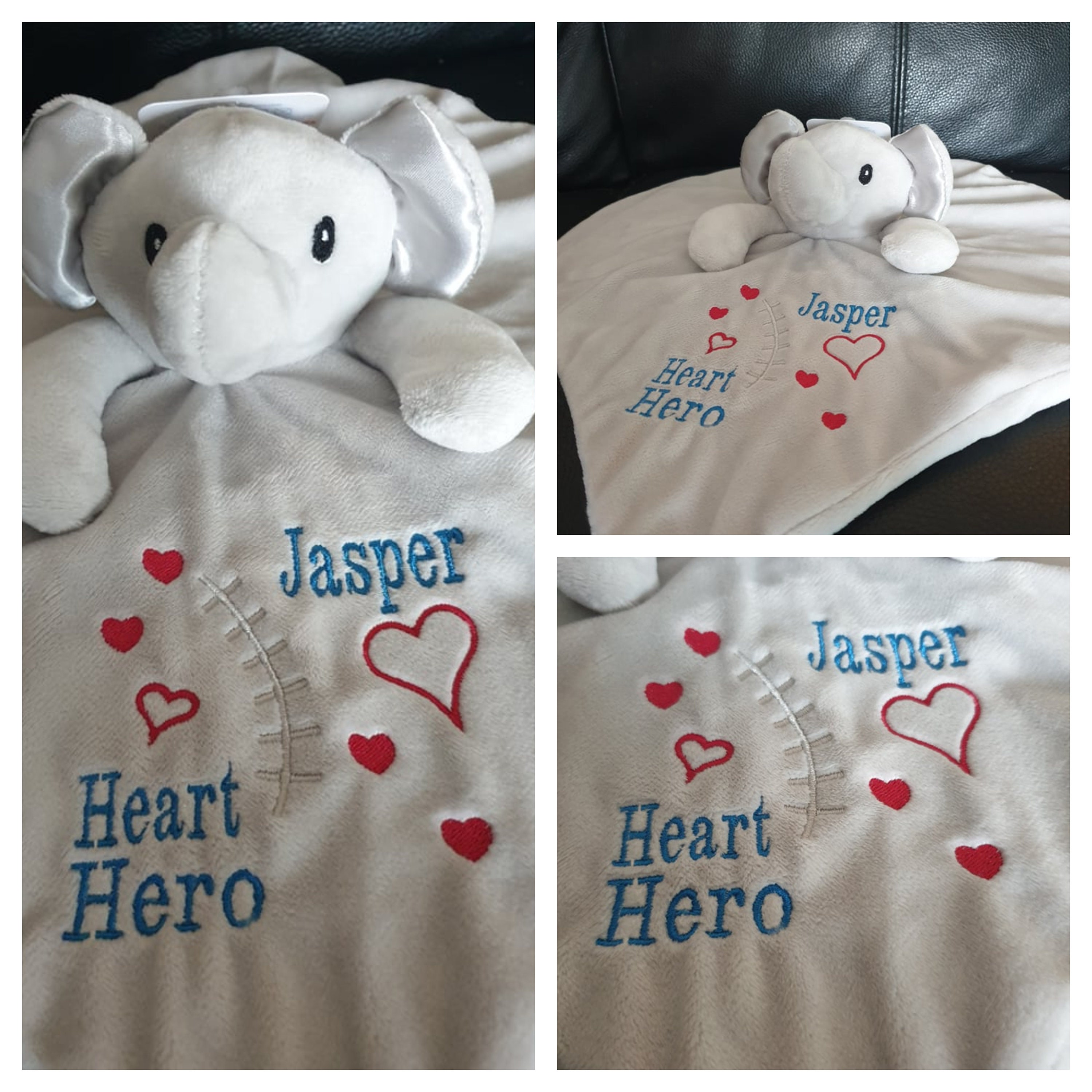 CHD Heart Comforter Open Heart Surgery Personalized Baby - Etsy UK