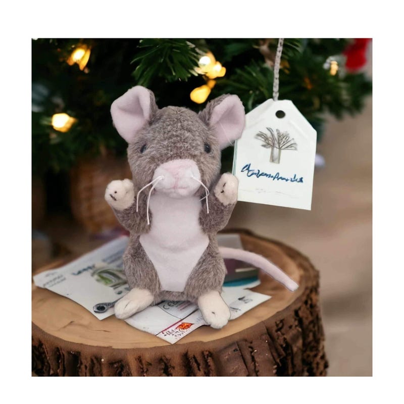 Personalised Mouse Teddy - Etsy UK