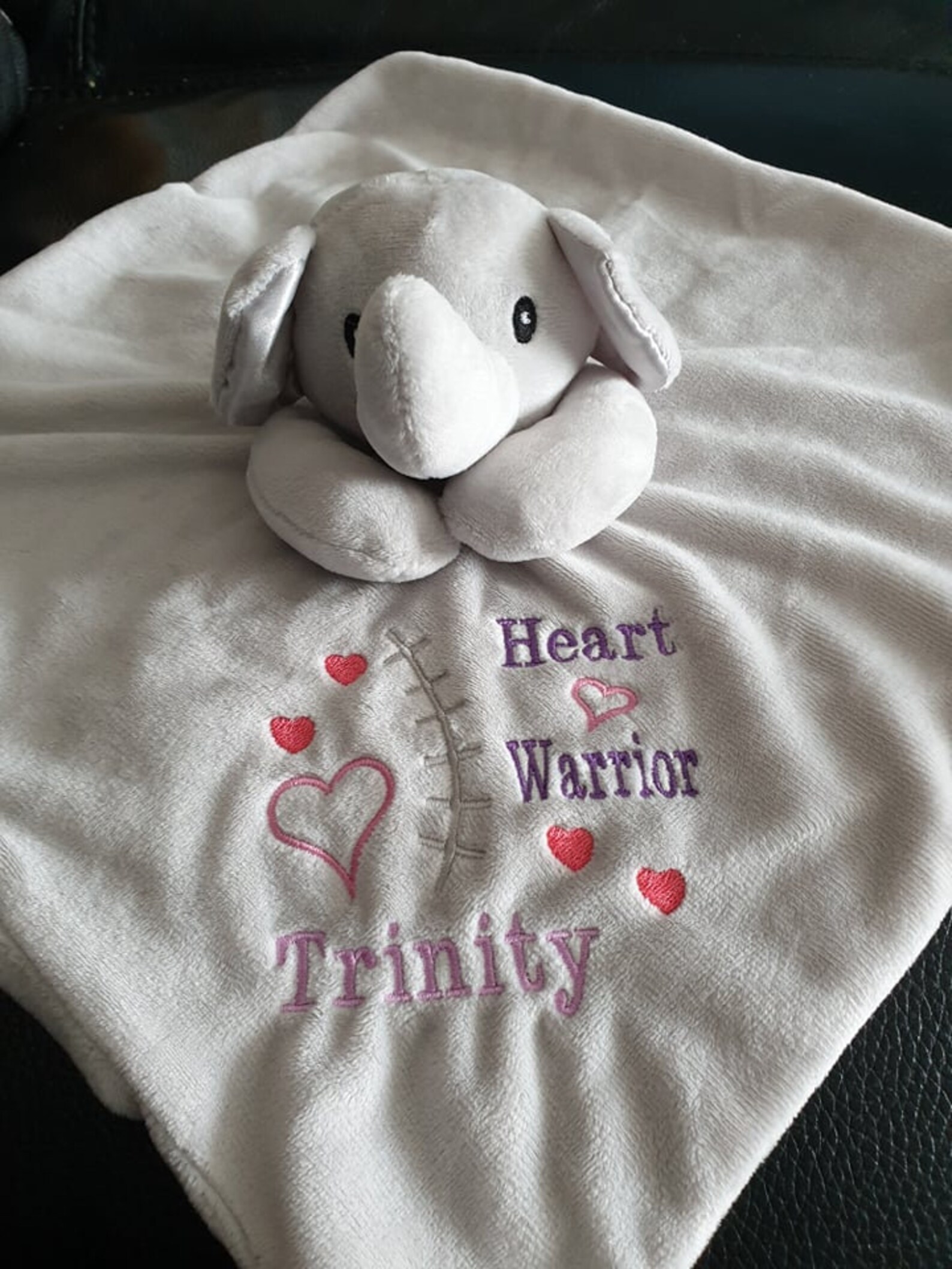 CHD Heart Comforter Open Heart Surgery Personalized Baby - Etsy UK