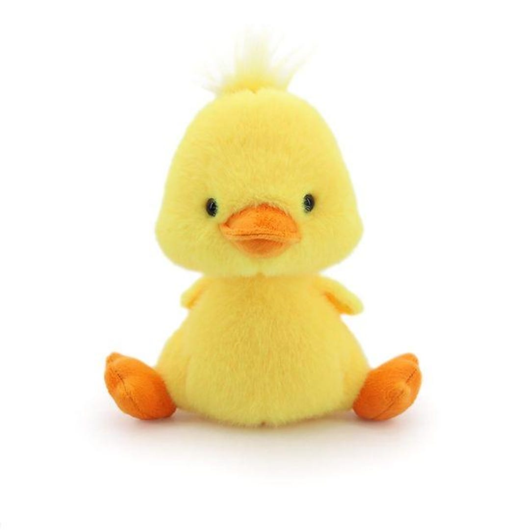 Small Duck Plushie: Soft Yellow Cuddly Toy (CE Tested) - Etsy
