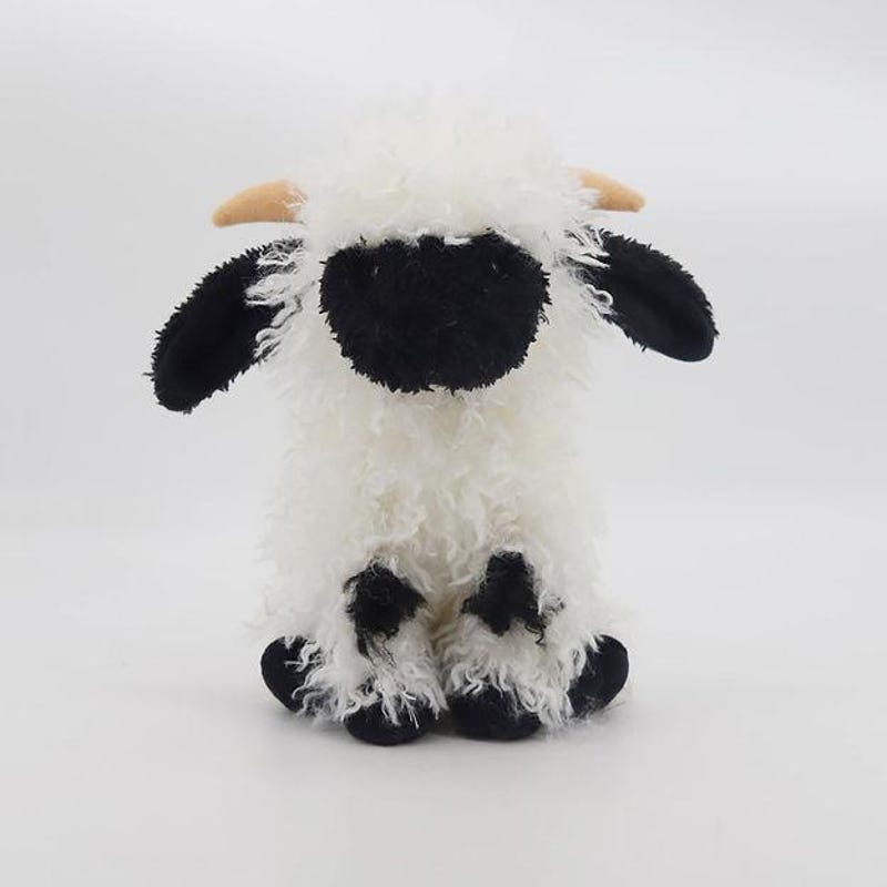 Black Face Sheep Plush - Etsy UK