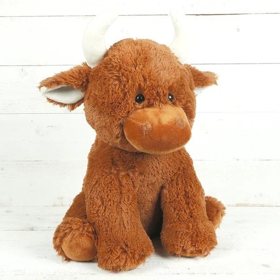 Large Highland Cow Plush Toy: Cuddly Soft Cow Gift - Etsy