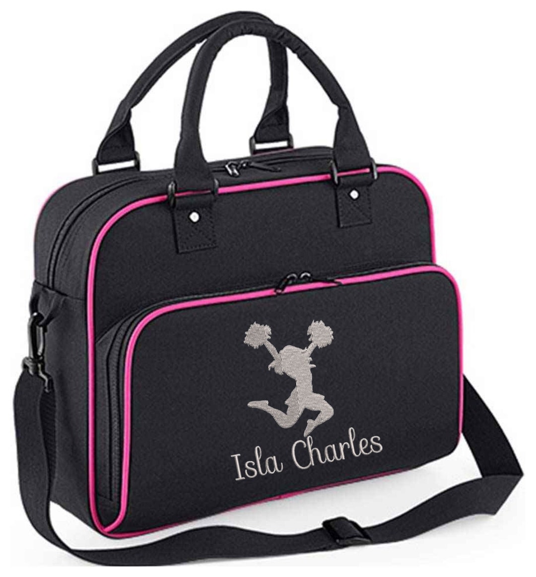 Personalized Embroidered Cheerleading Bag: Custom Name Design - Etsy