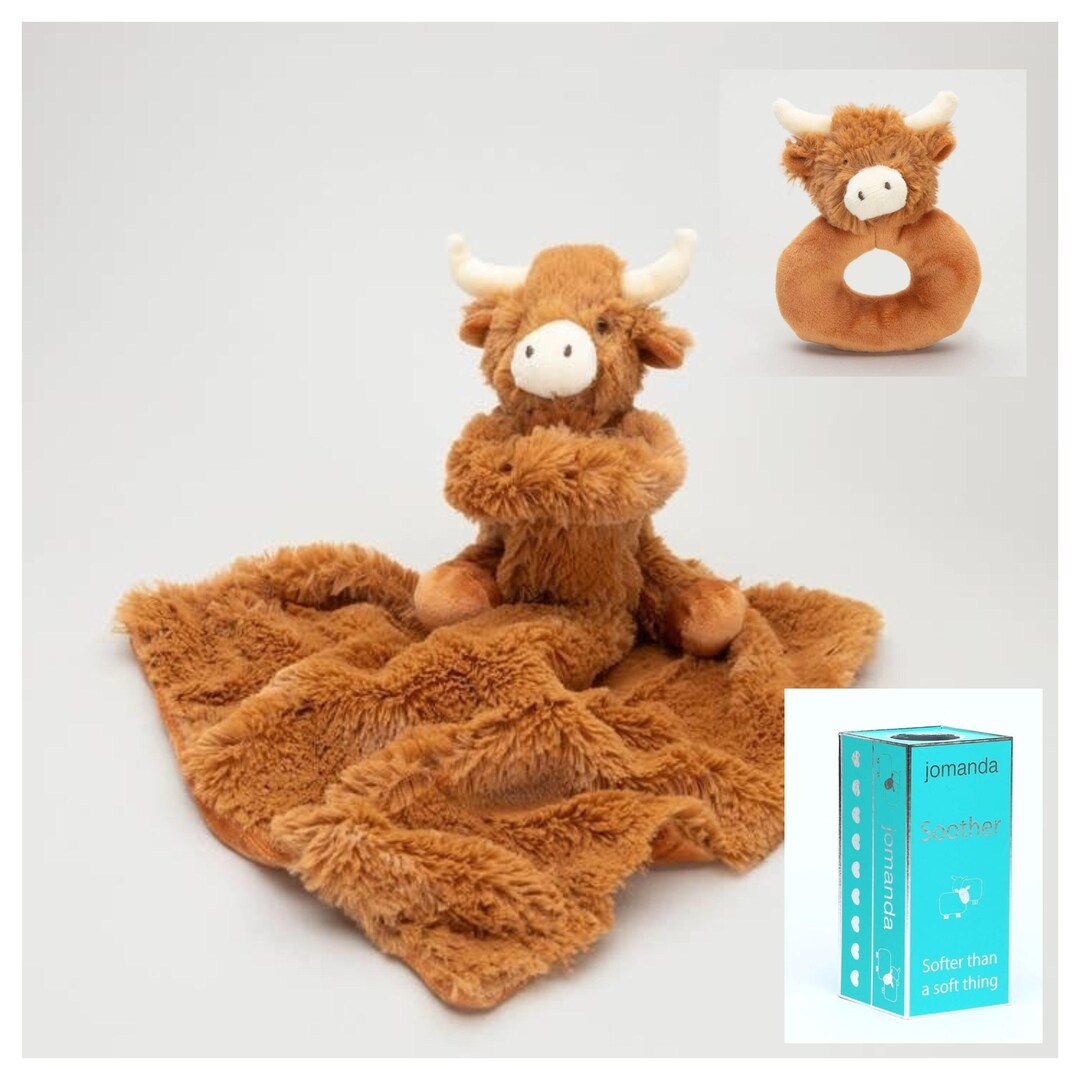 Highland Cow New Baby Gift Box, Mum & Baby Gift Set, New Mummy, Baby ...