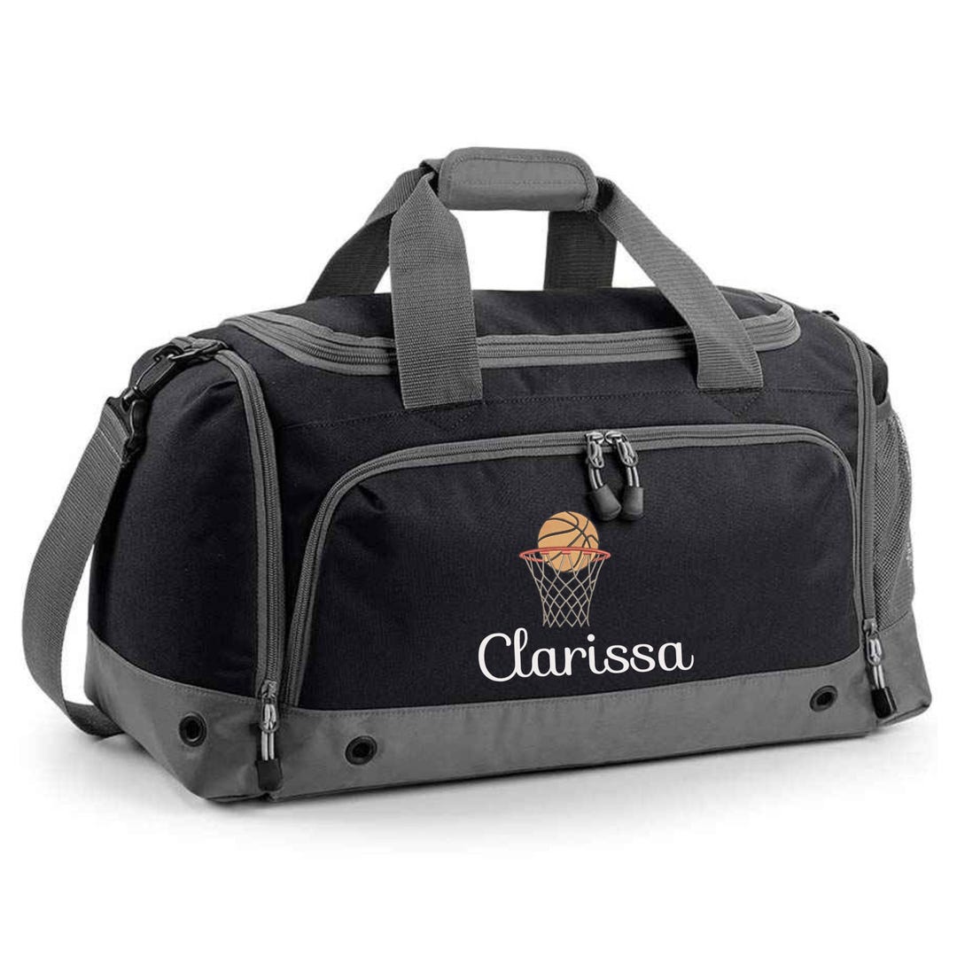 Personalised Embroidered Netball Bag Holdall, Netball, Netball Gift ...