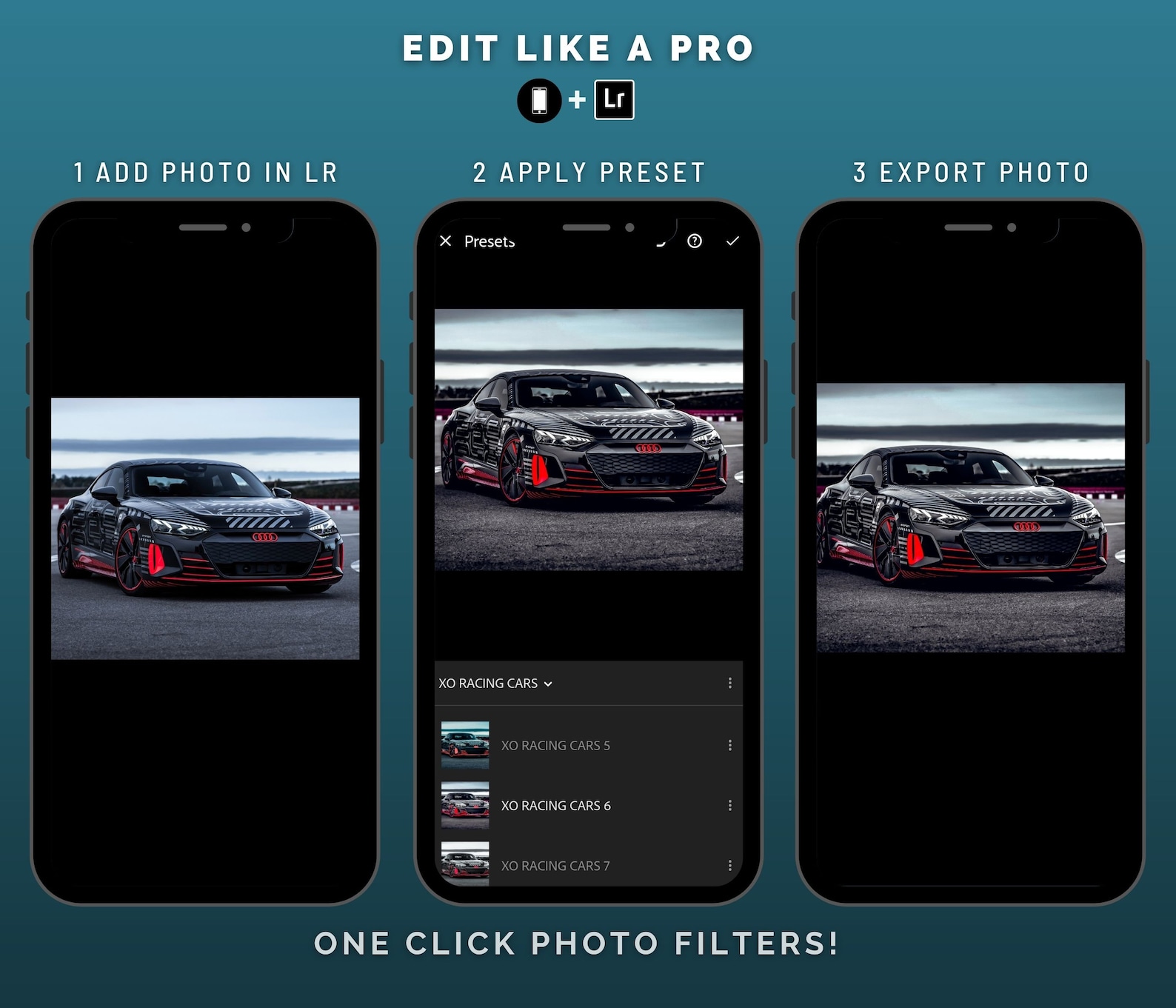 Racing Cars Lightroom Presets – 10 High-speed Auto | Motorsport Filters ...