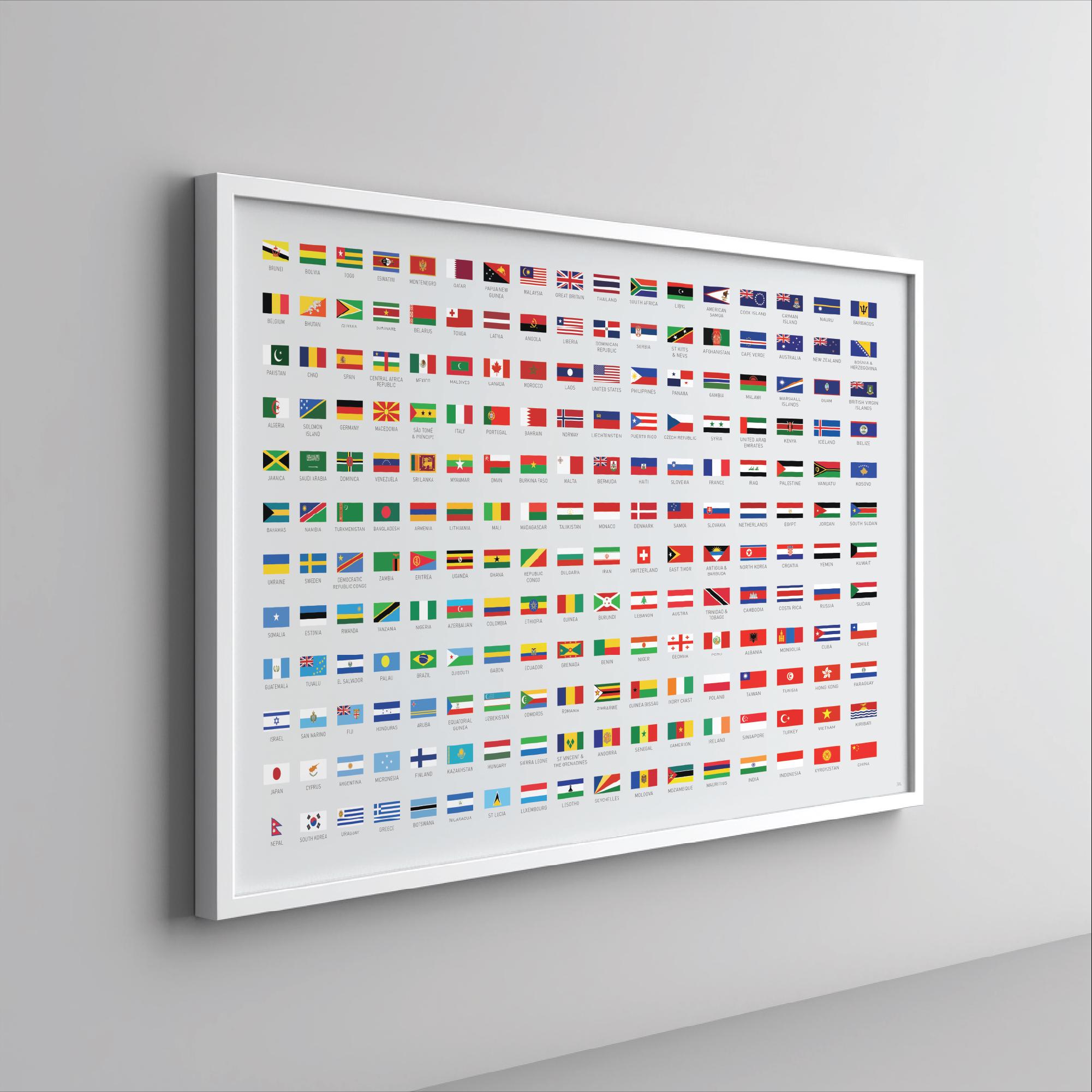 Flag Compendium: Elegant Visual Index of World Nations – Oversized ...
