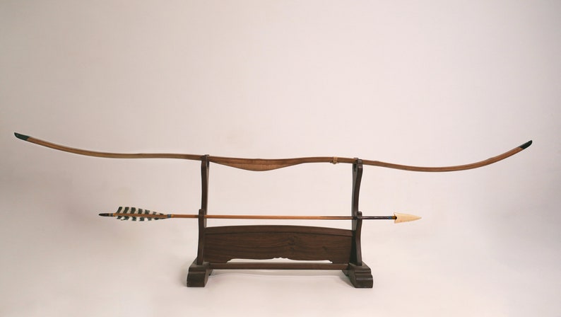 Asymmetry Design Bamboo Laminated Bow - Etsy