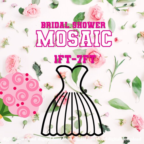 1ft-5ft Mosaic Teddy Bear From Balloons PDF Files Baby Shower - Etsy