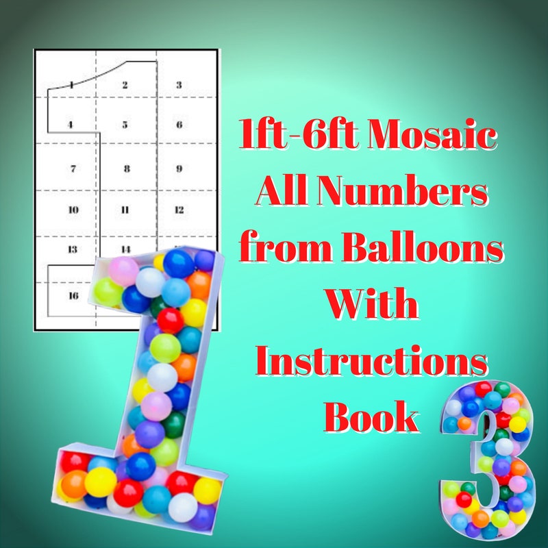 Giant Numbers - Etsy