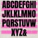 Standing Front Alphabet Font SVG PNG PDF With Numbers and Uppercase ...