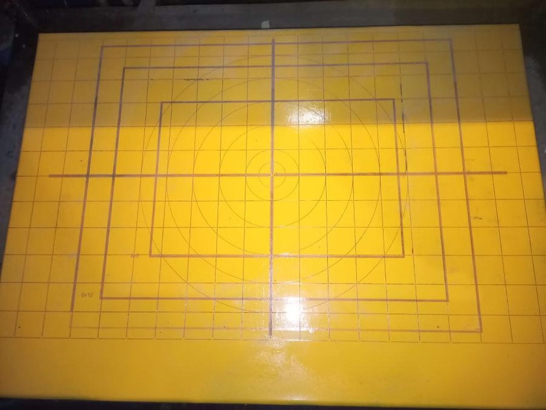 12inx20in(300mmx500mm) Laser Bed Grid SVG File - Etsy