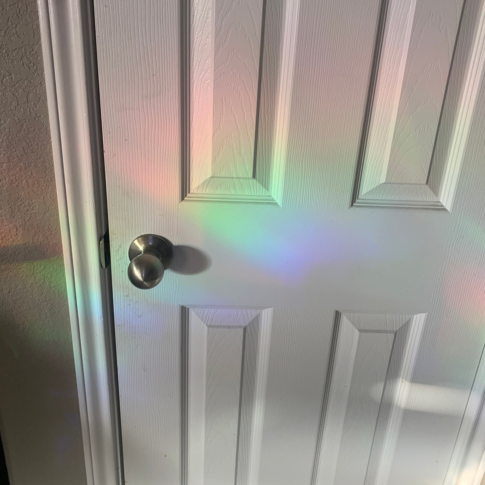 Heart Concha Suncatcher Cling, Rainbow Window Decal | Free Shipping - Etsy