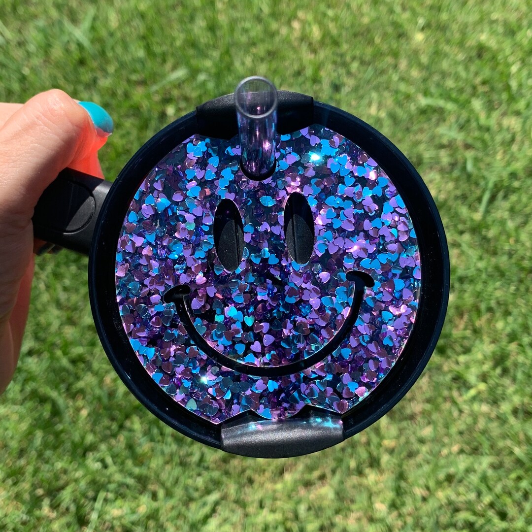 Smiley Face Stanley H2.0 Topper | Free Shipping - Etsy
