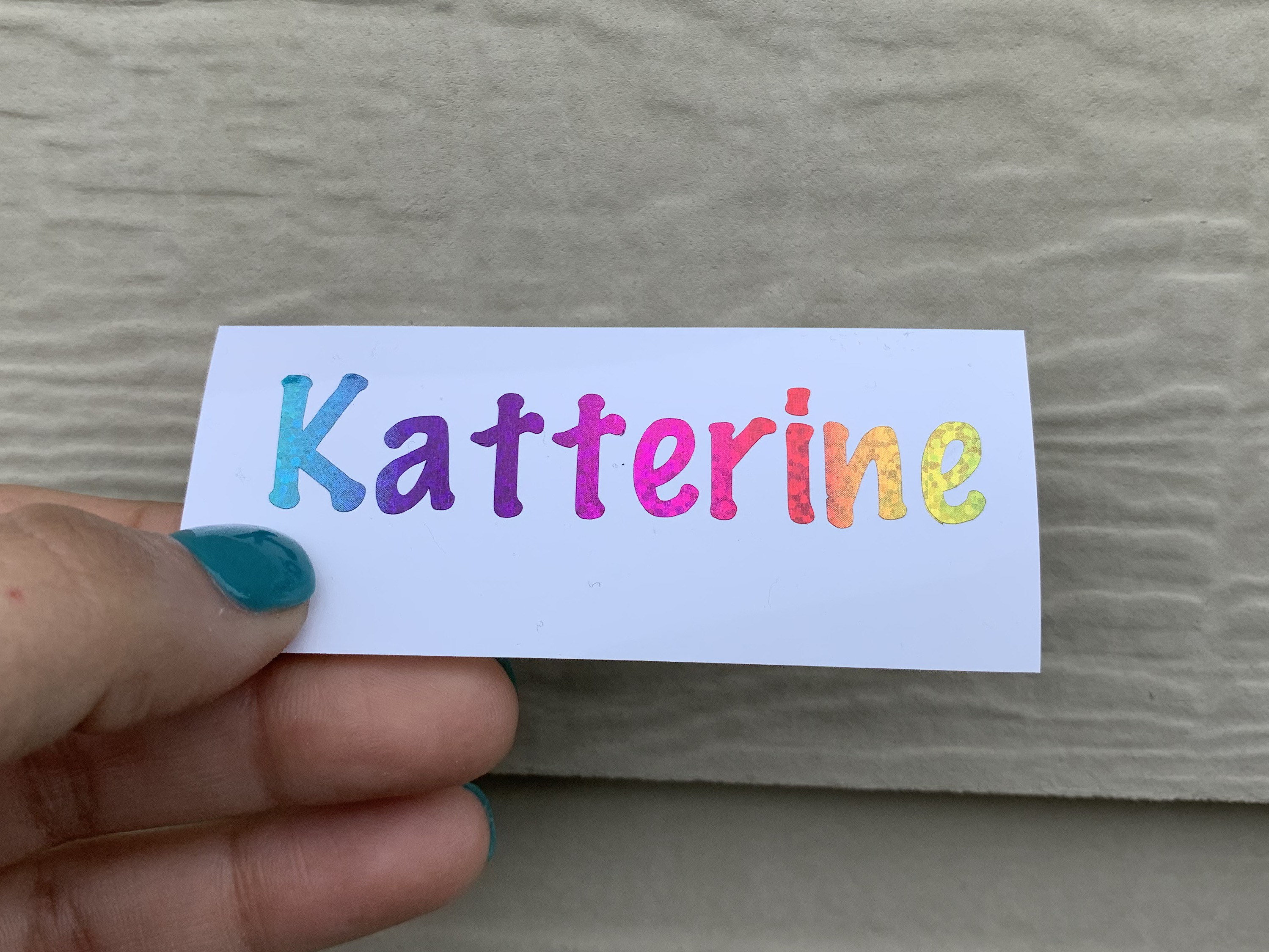 Marker Font Personalized Name Decals, Vinyl Stickers for Tumblers ...