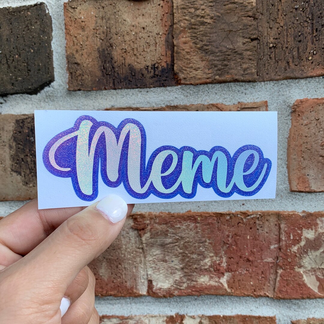 Hello Font Layered Decal, Vinyl Stickers for Tumblers, Water Bottles ...