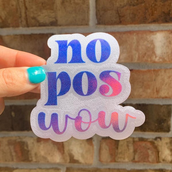 Wow Decal - Etsy