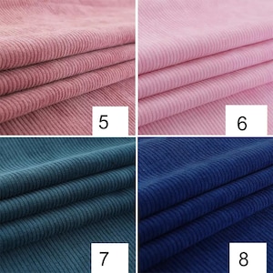 8 Wales Corduroy Fabric, Winter Fabric, Coat Fabric, DIY Fabric ...