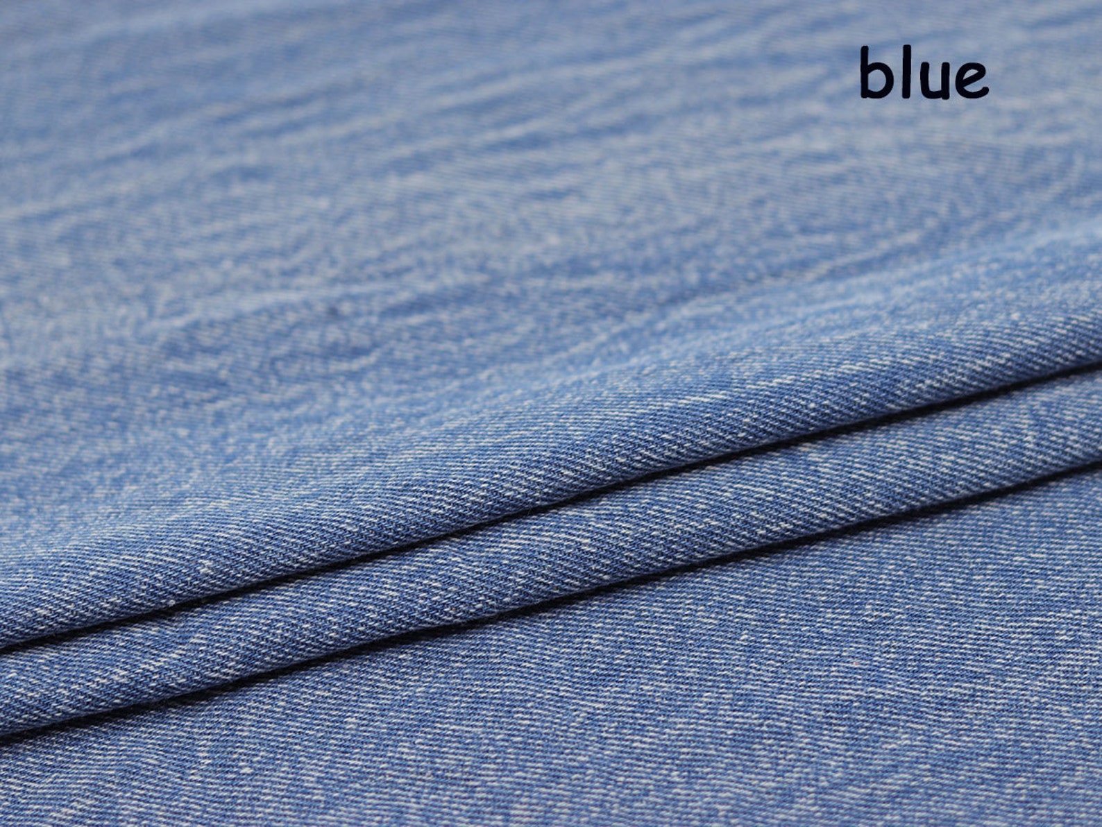 Hand Rubbed White Washed Denim Fabric, Thickness 10oz Denim Fabric ...