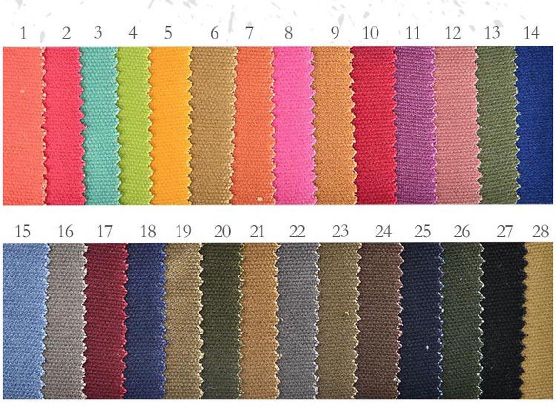 Waxed Canvas Fabric, Waterproof Canvas Fabric, 16oz Hand Hard Waxed ...