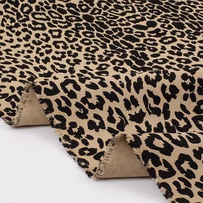 Leopard Fabric - Etsy