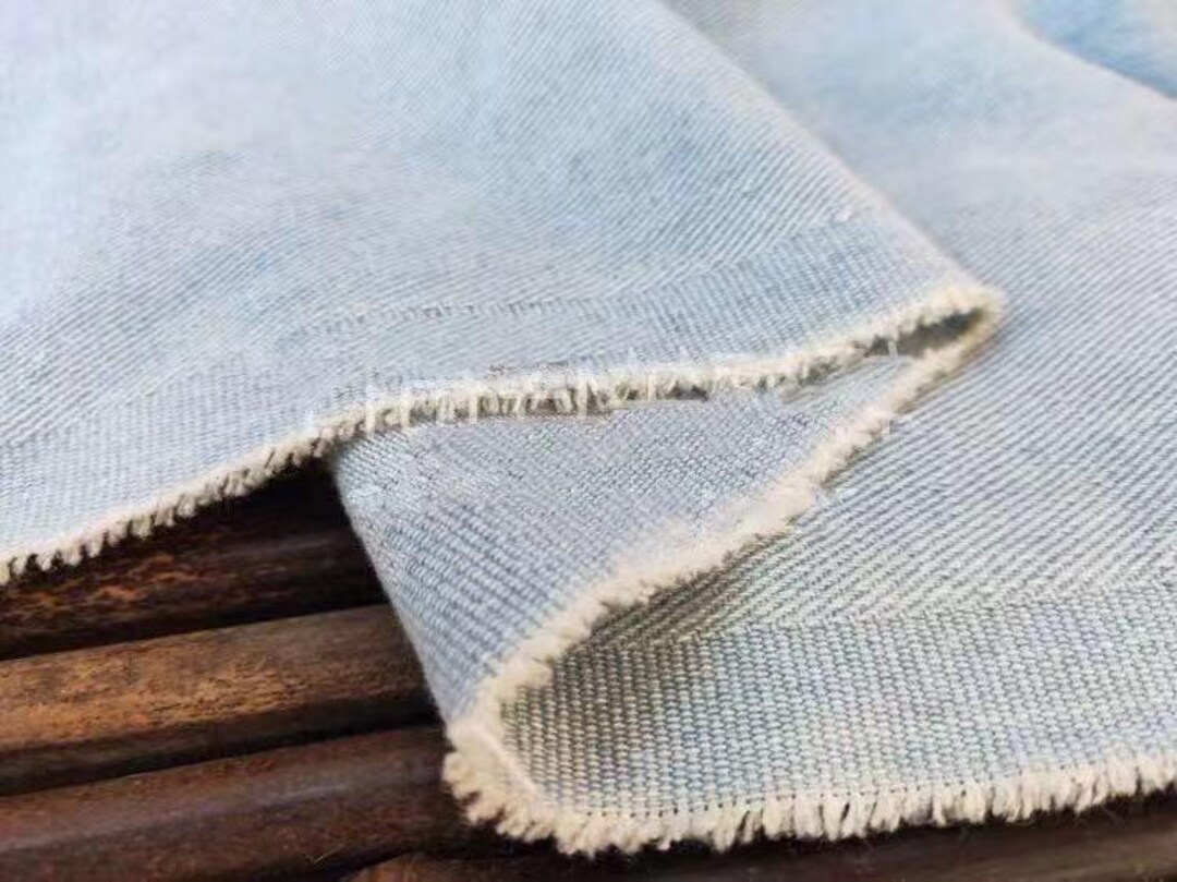 Washed Denim Fabric, Cotton Denim Fabric, Heavy Weight Denim, Soft ...
