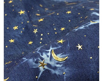 Faux Denim Textue Fabric Denim Smaller by Vo_aka_virginiao - Etsy