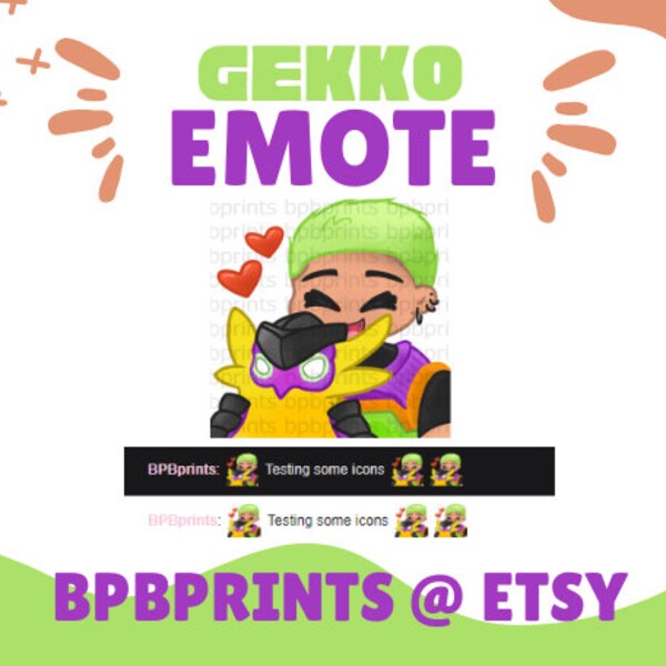 Gekko Valorant Chibi - Etsy UK