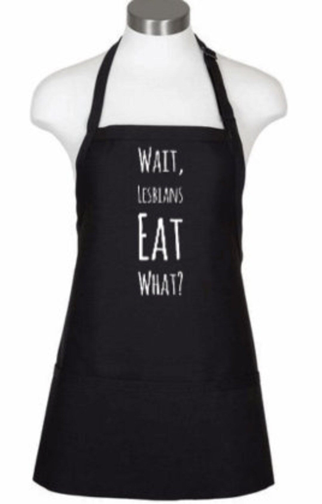Wait Lesbians Eat What Apron/gift for Lesbian/apron for Gay - Etsy